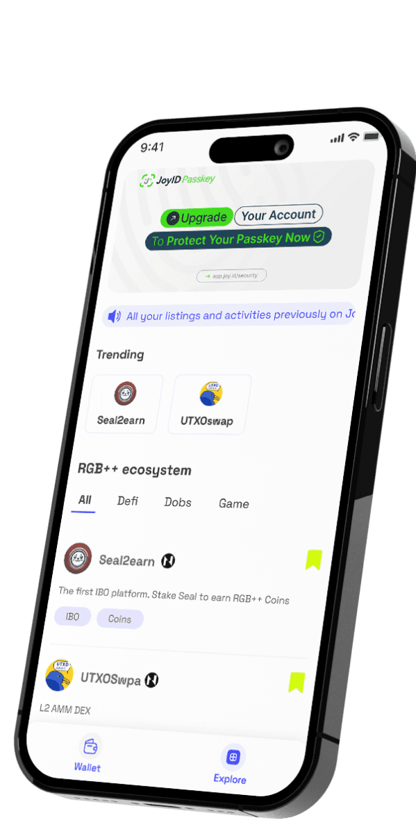 JoyID - Universal Account Protocol for Web3 Mass-adoption